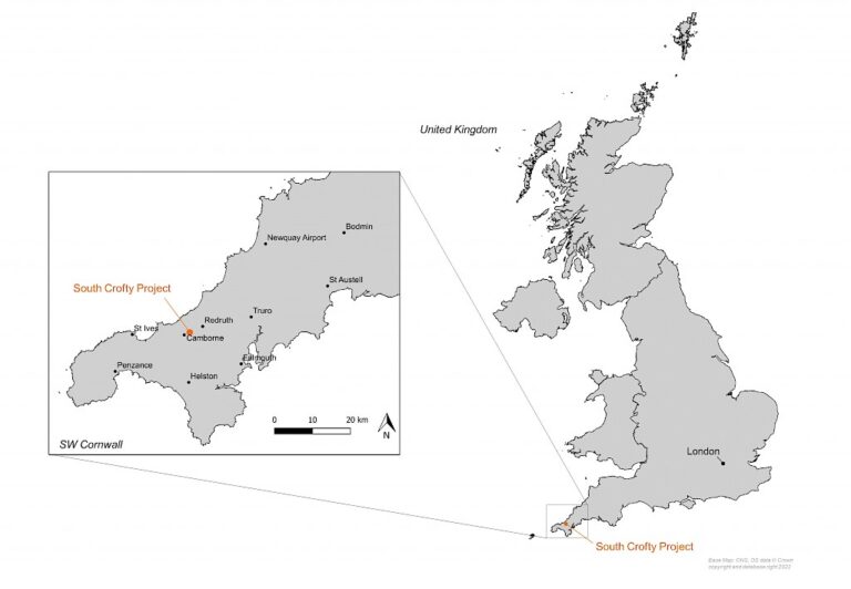 South Crofty Tin Project - Cornish Metals Inc.